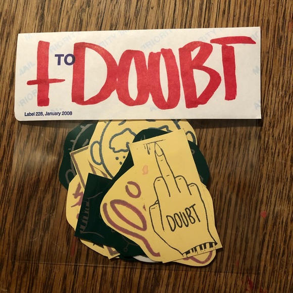 doubt | Other | Sticker Pack | Poshmark